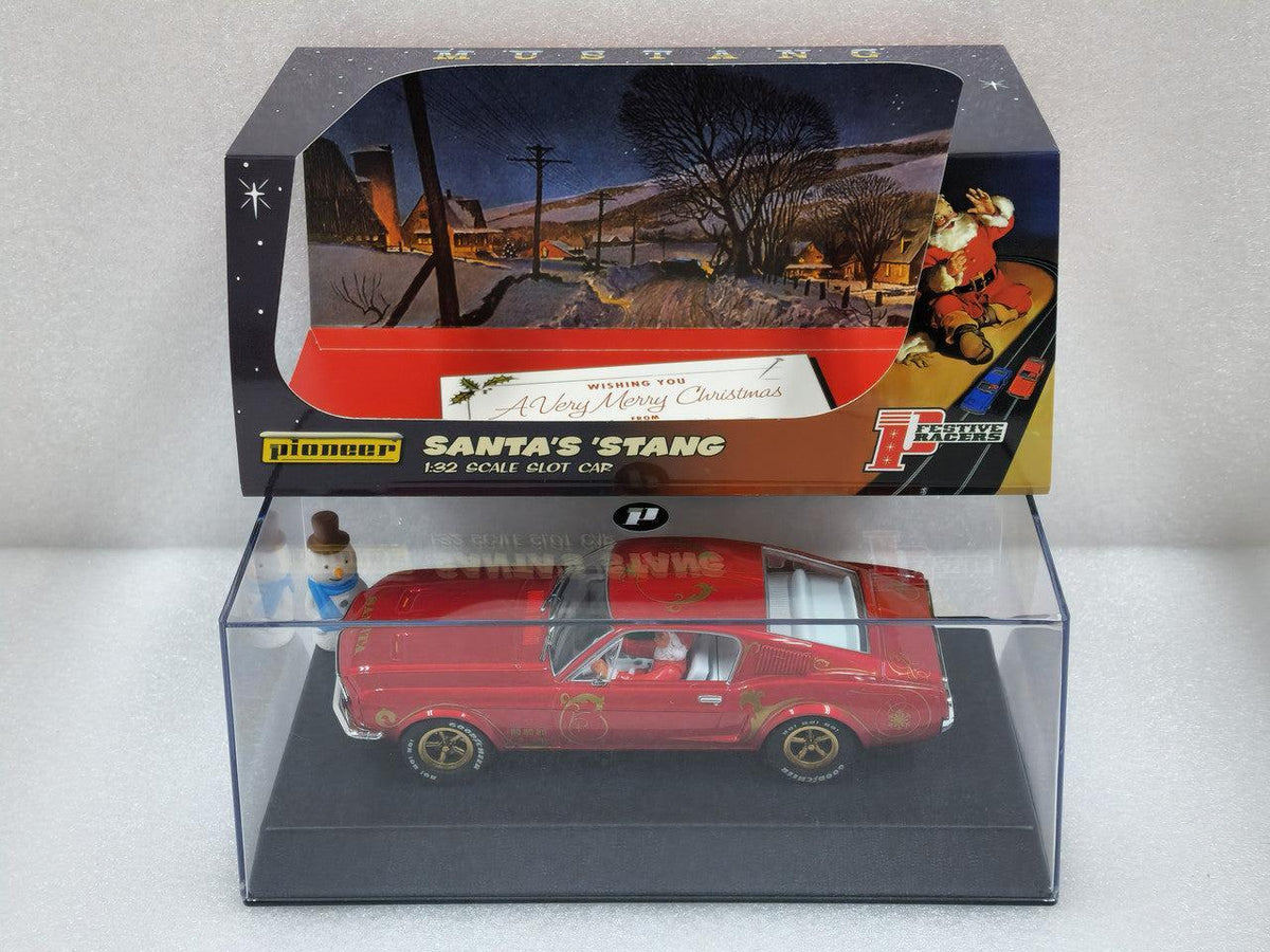 Pioneer P074 1968 Mustang Santa's Stang Limited Edition Candy Cane Red ...