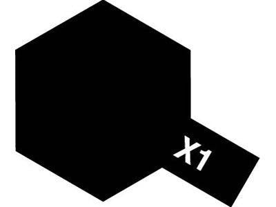 Tamiya Acrylic Paint Flat Black XF-1 – Show Us Ya Slotz