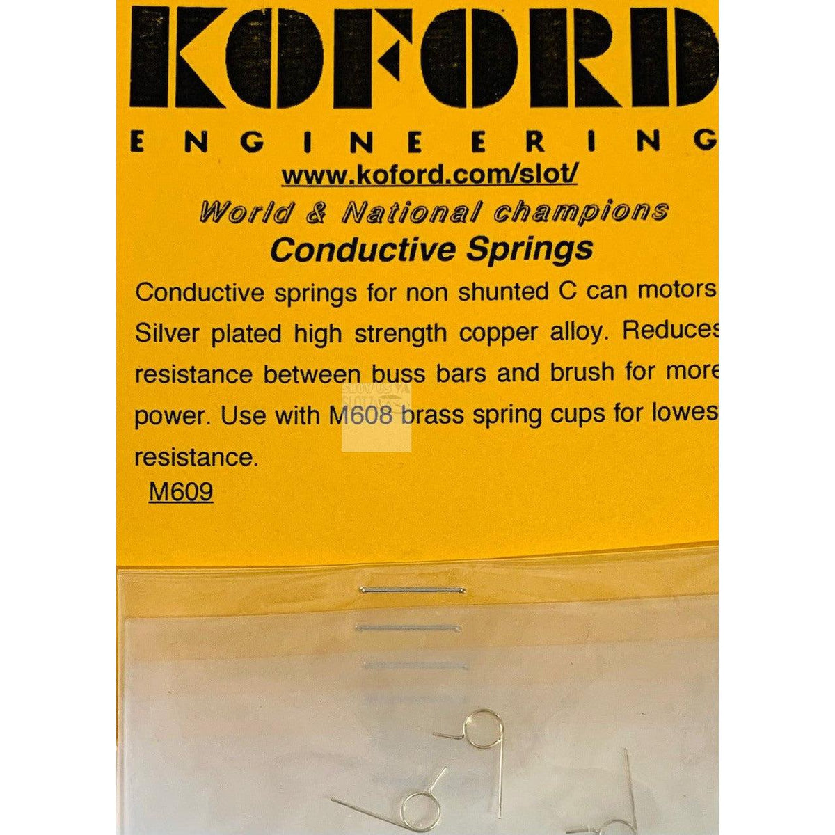 Koford Conductive Springs M609 – Show Us Ya Slotz